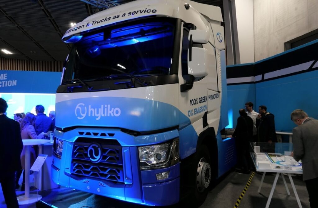 Le Figaro – French start-up Hyliko unveils its fuel cell truck - Kouros